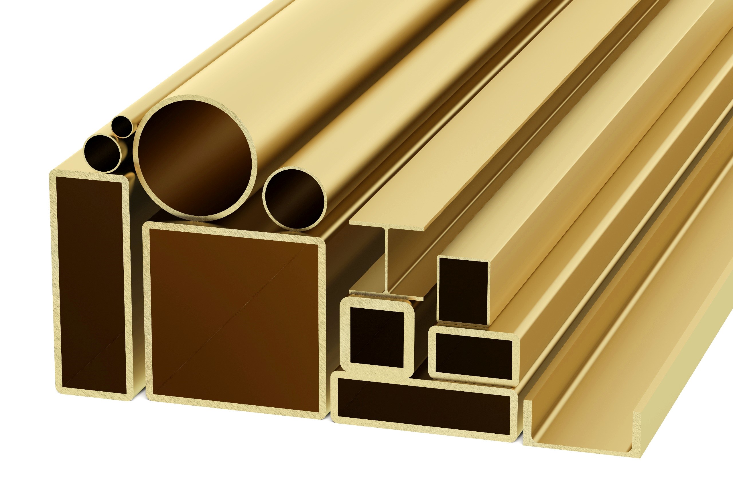 Profilés en laiton